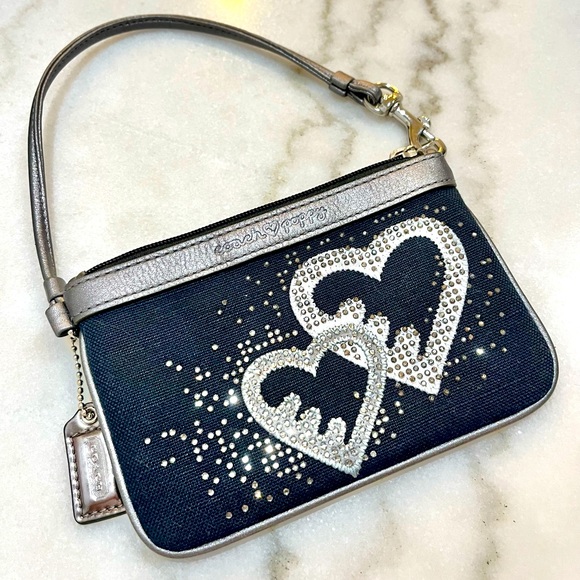 Coach | Bags | Coach Poppy Collection Wristlet | Poshmark